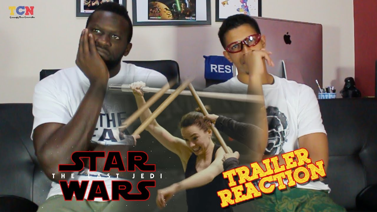 Star Wars The Last Jedi Behind The Scenes REACTION - YouTube