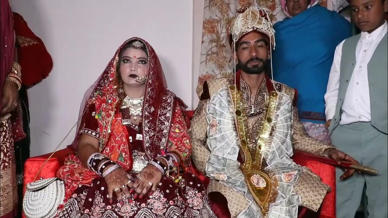 Arun weds Radhika marriage shoot khndwa Gagan studio kamana cont.9636616667 - YouTube