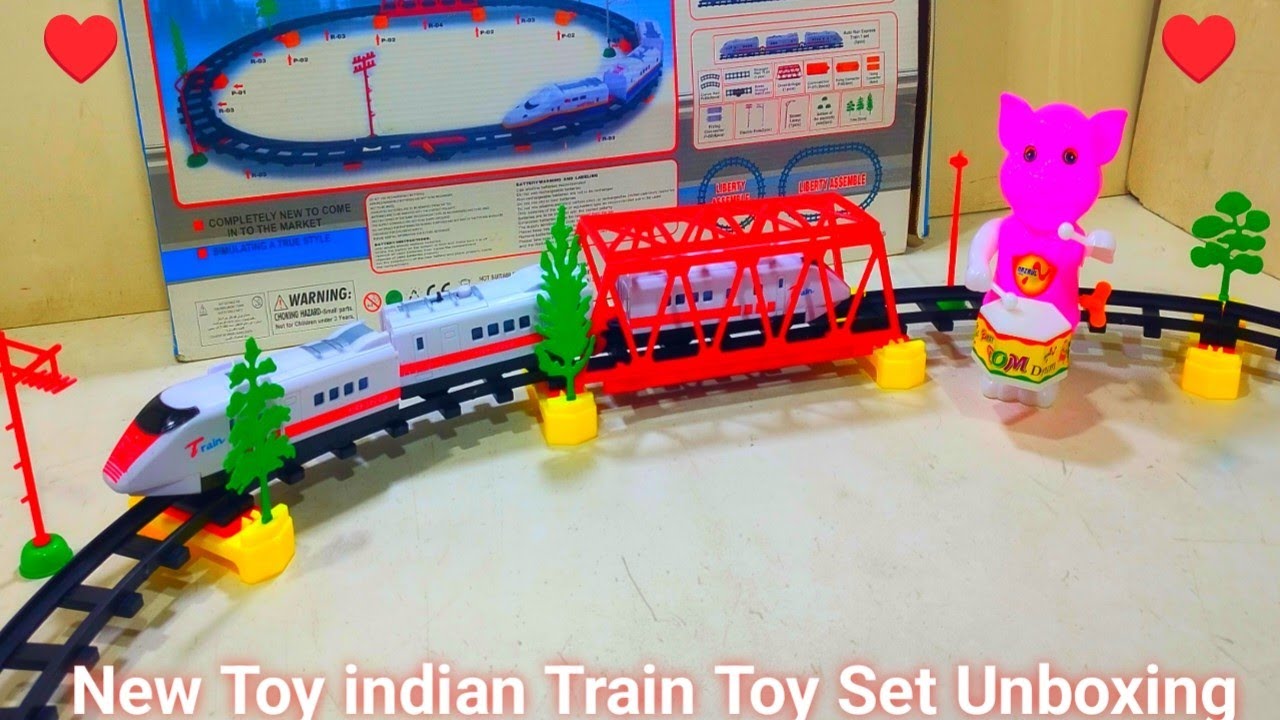 New Toy indian Train Toy Set Unboxing - YouTube