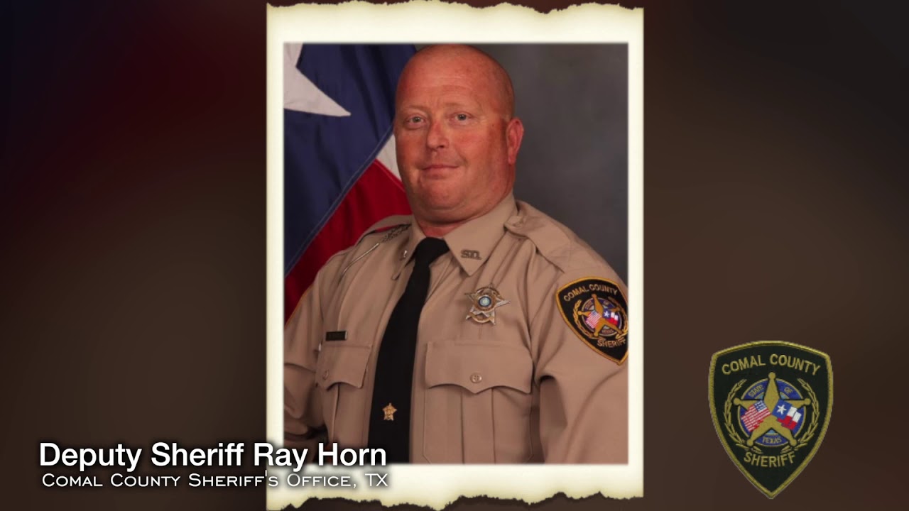 Officer Down Memorial Song Tribute - Deputy Sheriff Ray Horn, Comal ...