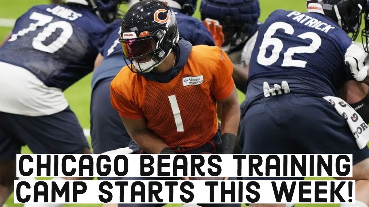 Chicago Bears Training Camp Starts This Week | Bears Make 4 Roster ...