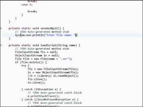 Java: Simple Library System (Part 5) - YouTube