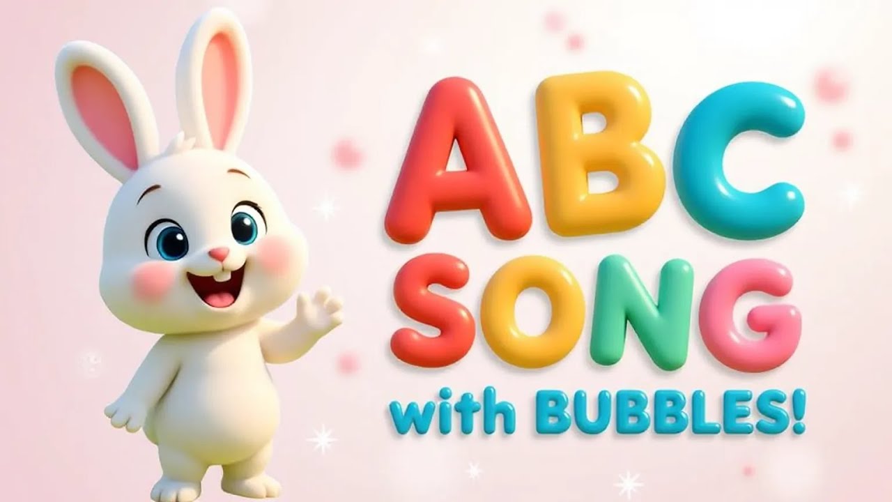ABC Song with Bubbles! Learn the Alphabet from A to Z - YouTube