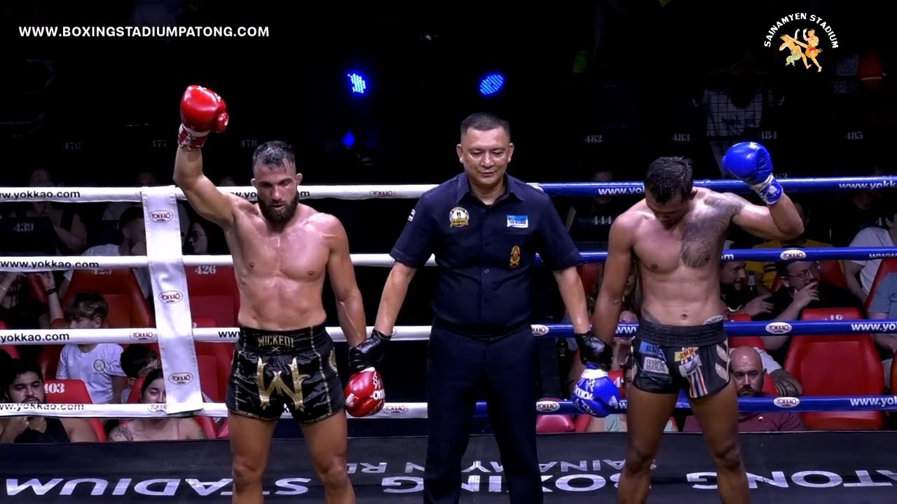 Gaetano Phuket Fight Club VS Jamebond Workout Muaythai - YouTube
