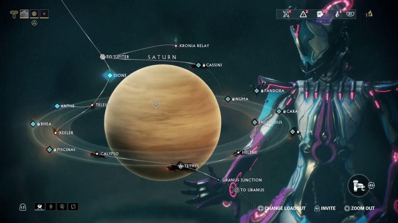 warframe saturn - YouTube