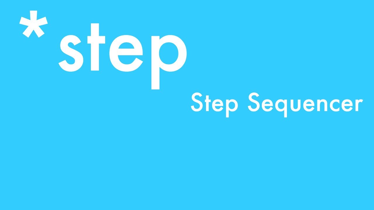 Max for Live *step -- Step Sequencer - YouTube