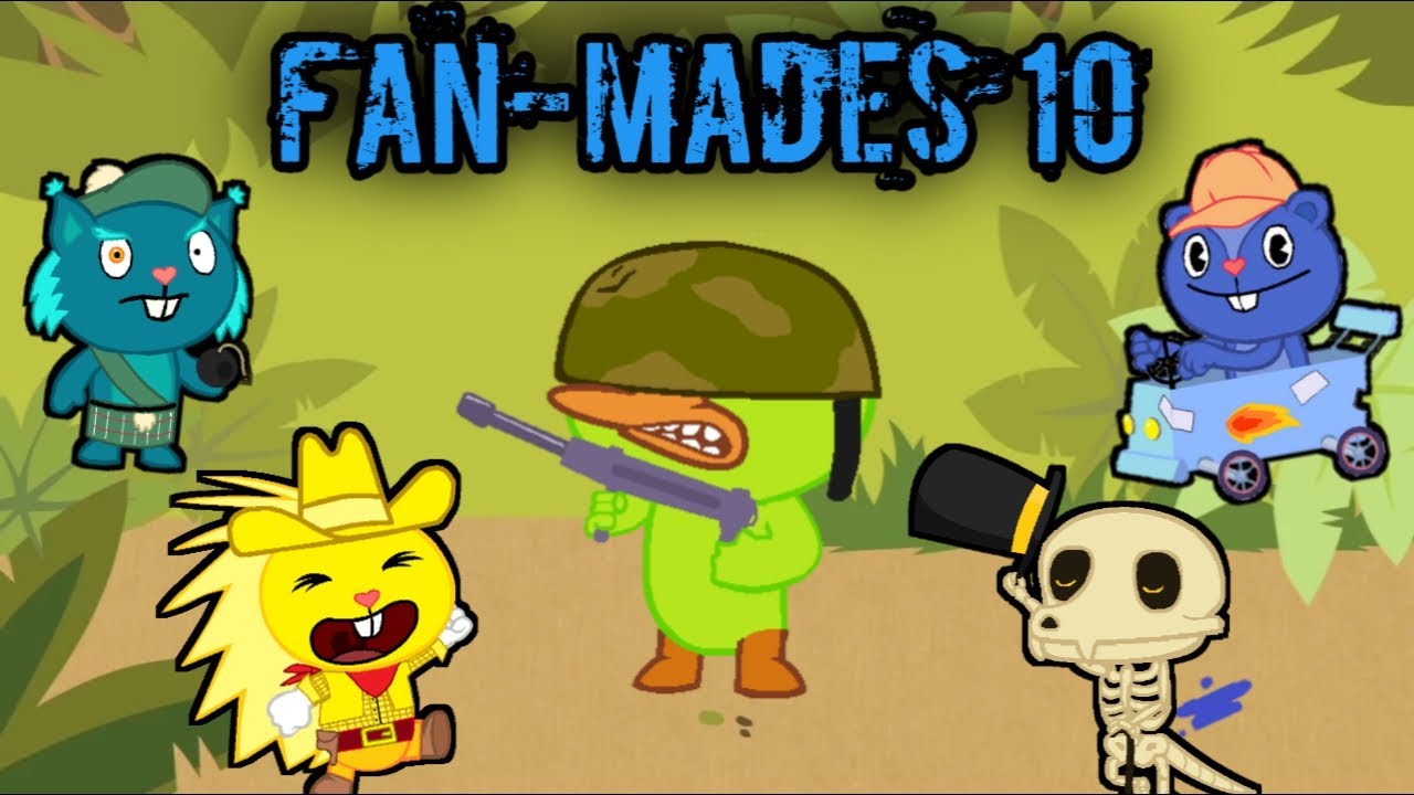 Comentando personajes Fan-Made [Parte 10] - HTF - YouTube