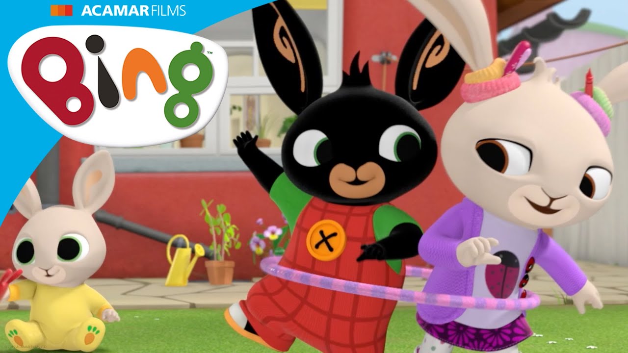 Coco dan Charlie datang ke rumah Bing untuk menunjukkan Gelung Hula ...