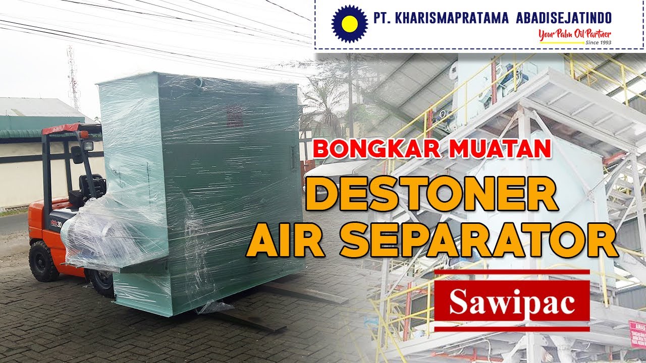 DESTONER AIR SEPARATOR SAWIPAC - YouTube