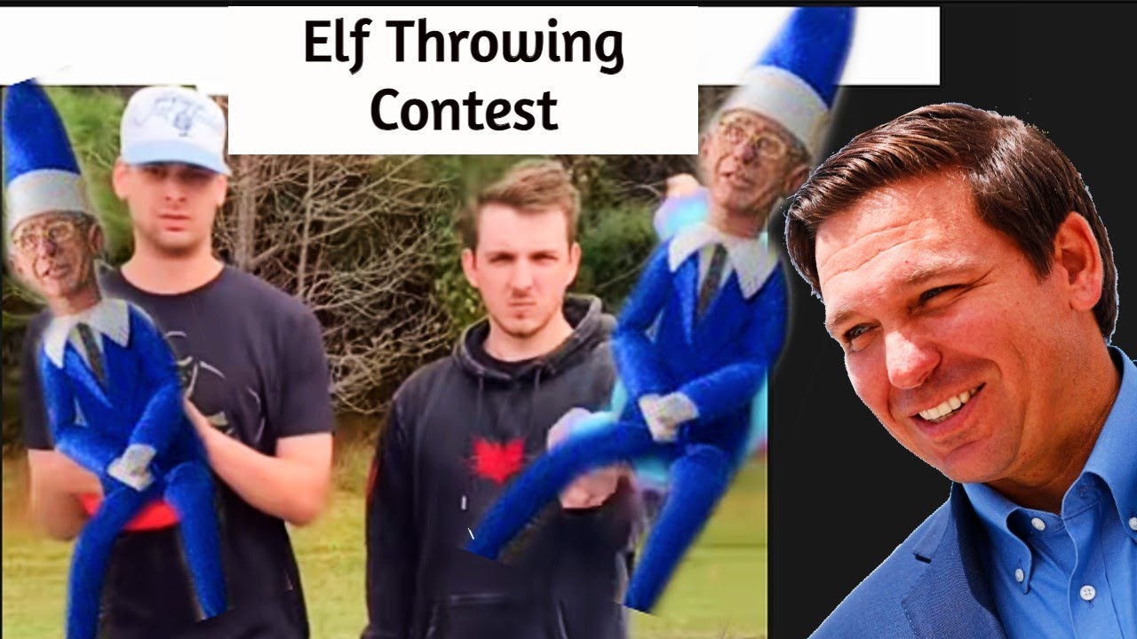 Dr. Fauci "Little Elf" Throwing Contest! Hosted by Ron Desantis. - YouTube