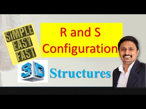Simple tricks of R and S configuration for 3D structures - YouTube