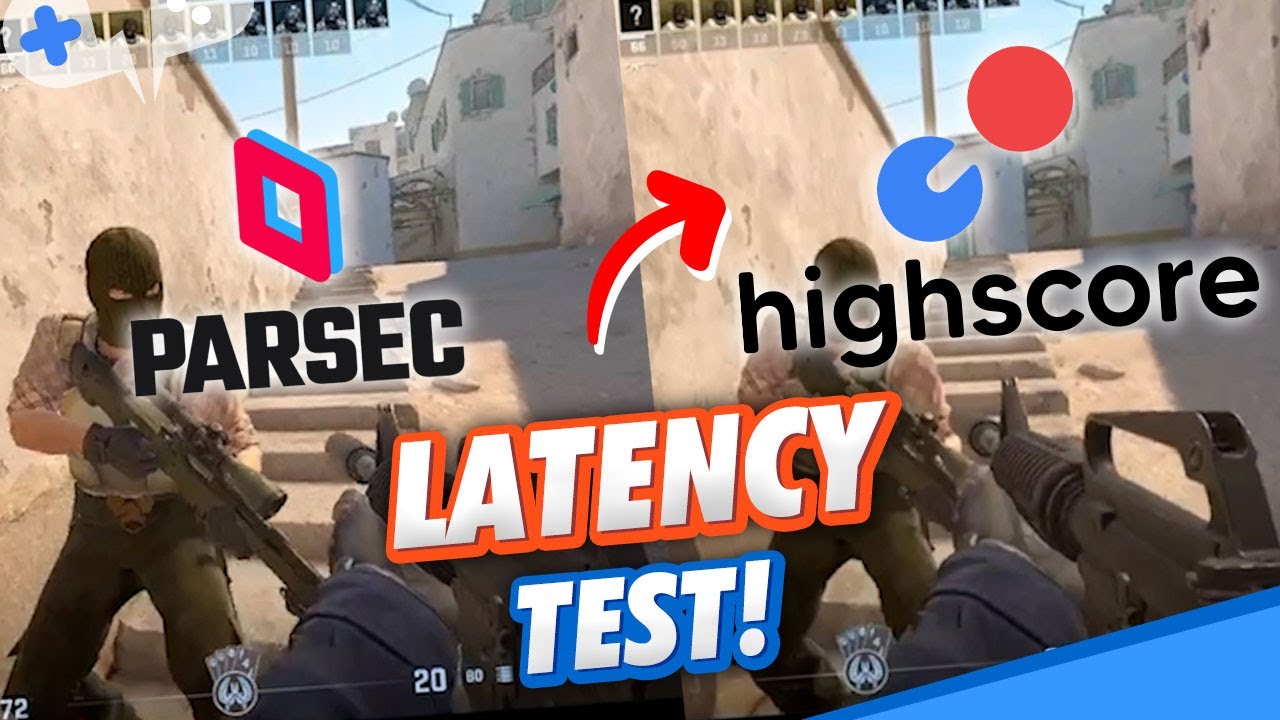 Highscore LATENCY Test vs PARSEC App - YouTube