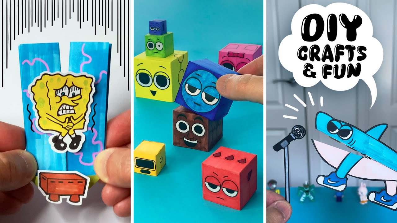 10 AMAZING DIY Paper Crafts You Need To Try - YouTube