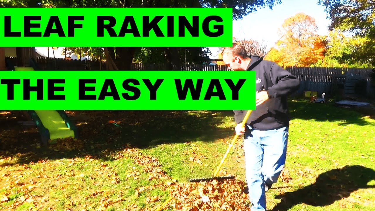 Fall Leaf Raking with The Groundskeeper II! - YouTube
