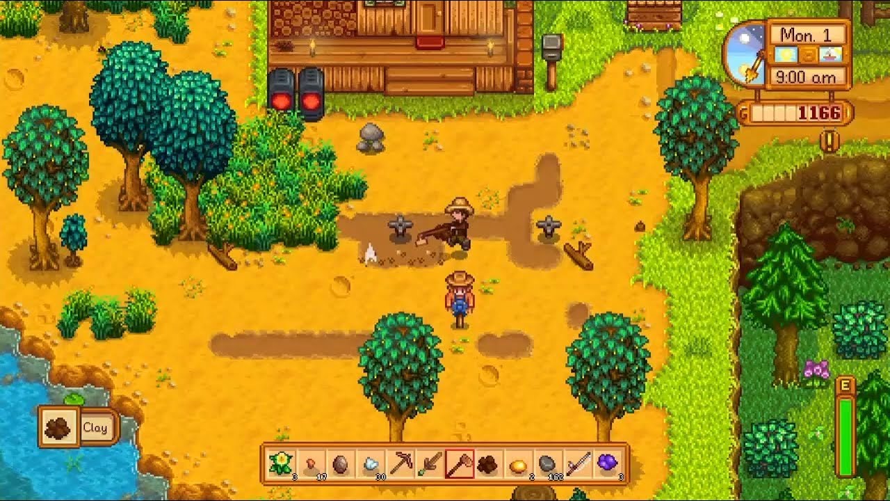Stardew Valley - Beginning of Summer & Sprinkler System - YouTube