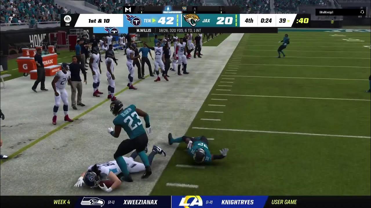 SSR S2 Wk4 Titans vs Jags - YouTube