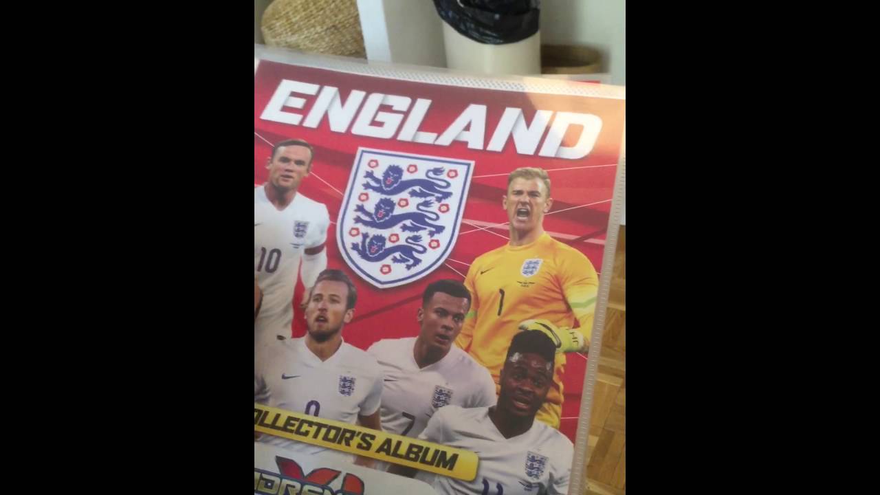 England cards opening - YouTube