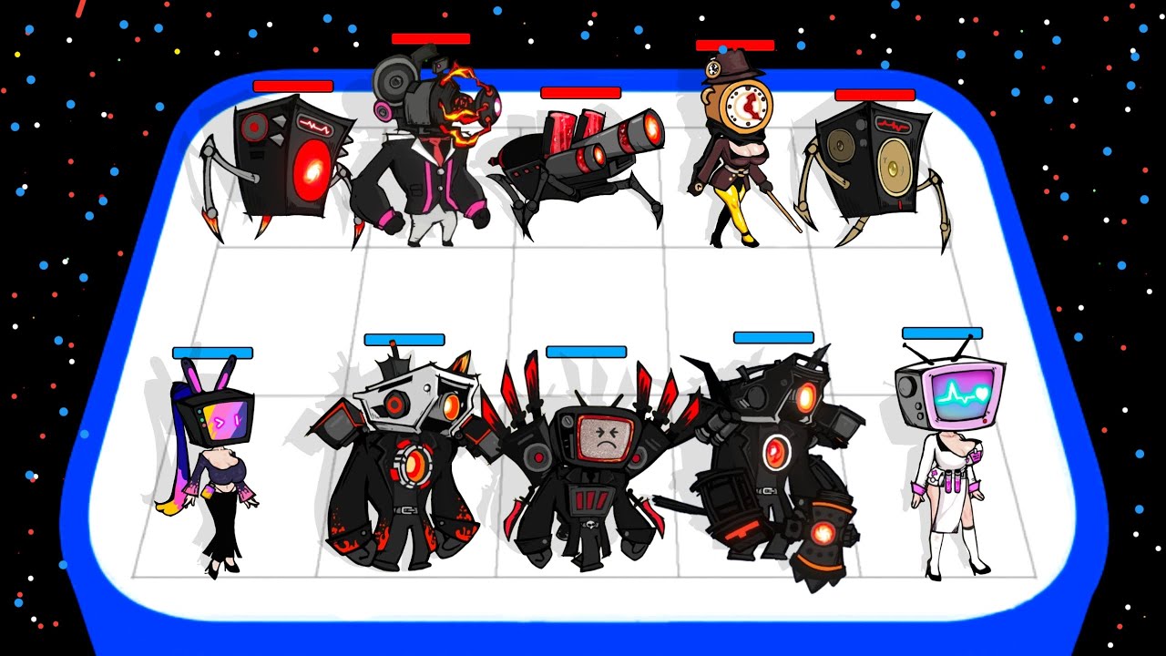 Camera Clash Shoot Monster War Unlock All Carecter Skibdi Toilet ...