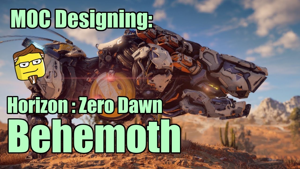 LEGO MOC Designing - Horizon: Zero Dawn - Behemoth - YouTube