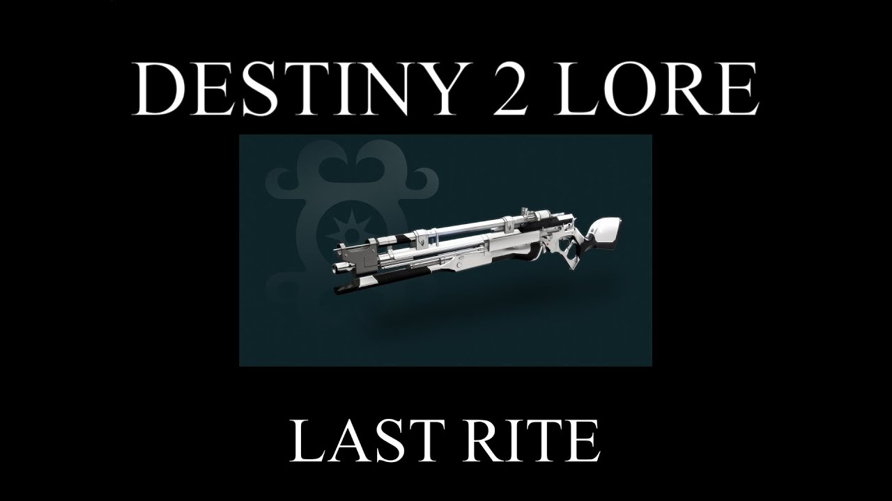 Destiny 2 Lore - Season Of The Deep - Last Rite - YouTube