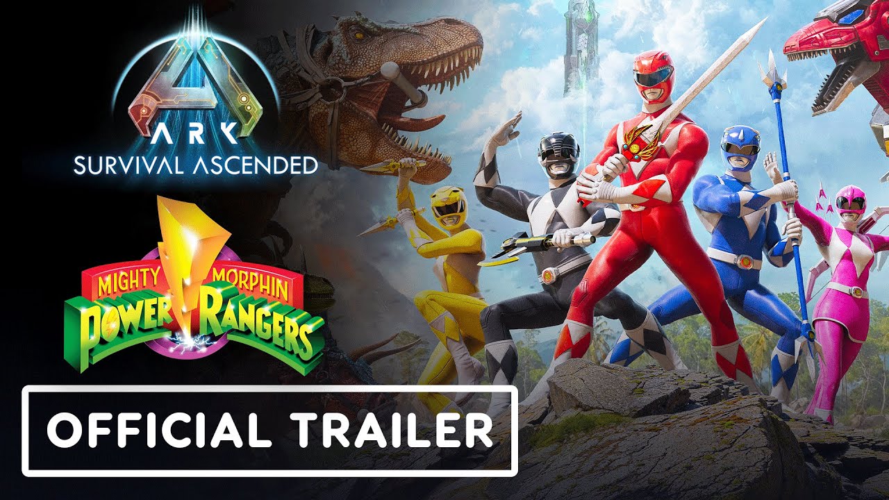 ARK: Survival Ascended x Power Rangers - Official Collaboration Trailer ...