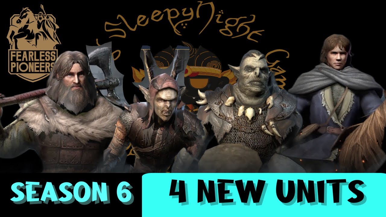 Season 6 New Units All Skills Explained! LOTR Rise to War - YouTube