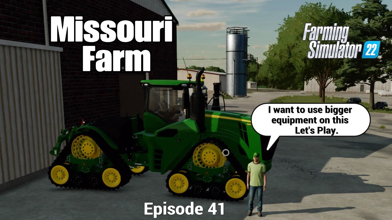 Missouri Farm / Episode 41 Bigger Equipment / Farming Simulator 22 PS5 ...
