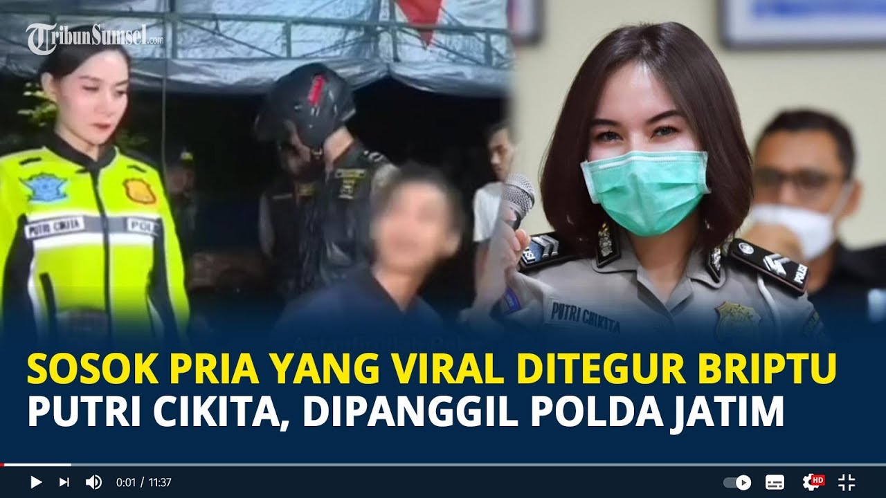 Sosok Pria yang Viral Ditegur Briptu Putri Cikita, Dipanggil Polda ...