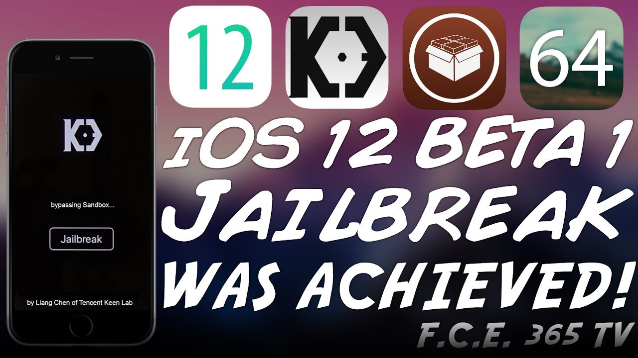 iOS 12 Beta 1 JAILBREAK WITH WORKING CYDIA ACHIEVED! - YouTube