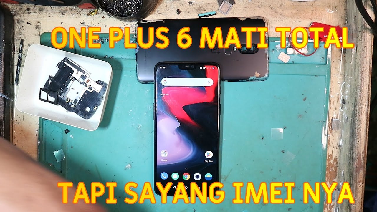 perbaikan one plus 6 mati total menyita waktu akhirnya done juga ...