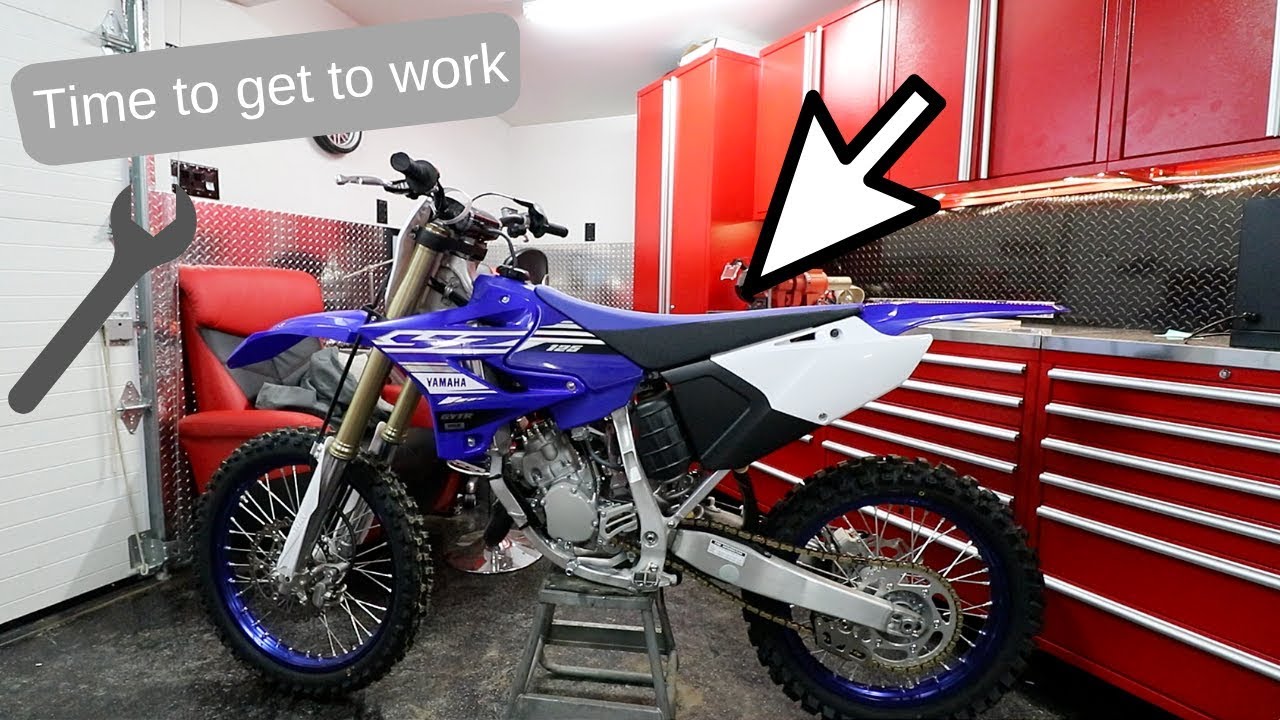 MY NEW YZ 125 build ! | The tare down begins - YouTube