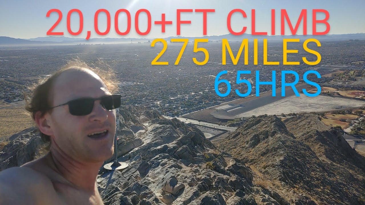 My Training Update. Today 5,500 FT elevation change... last 6 months ...