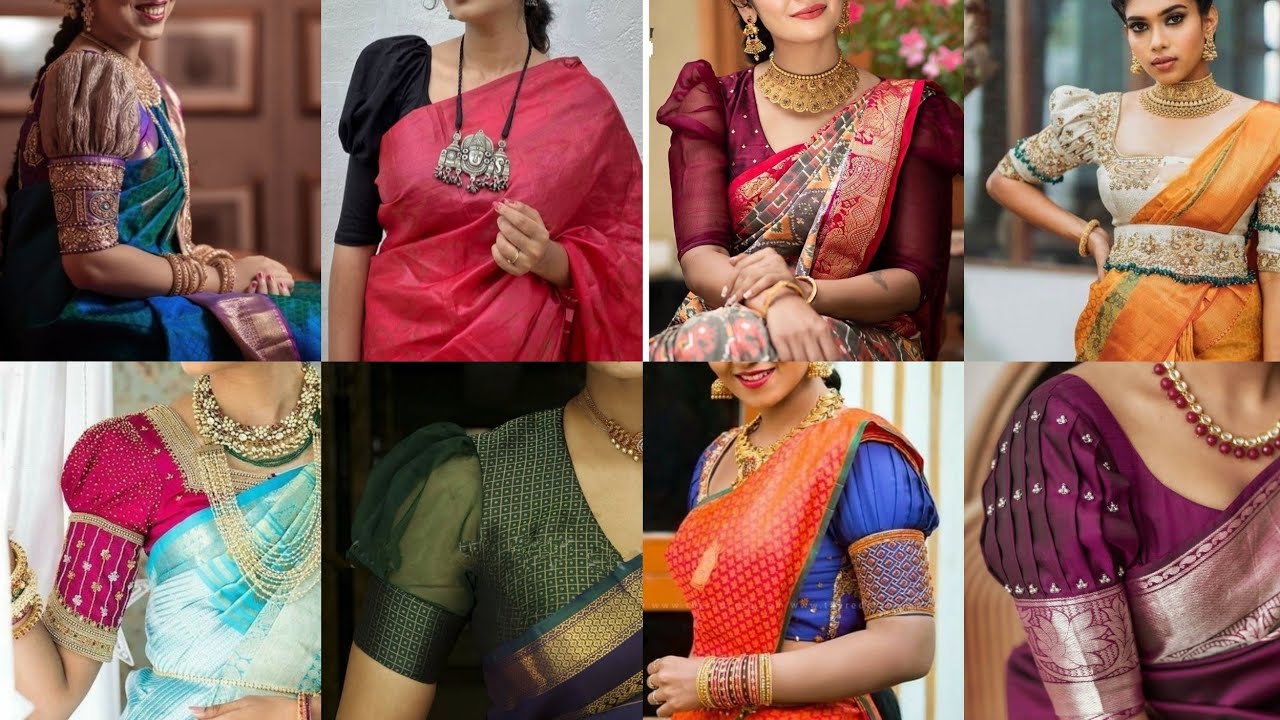 Different types of puff sleeve designs - YouTube