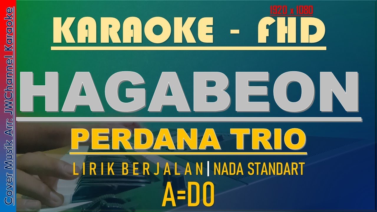 KARAOKE HAGABEON HASANGAPON HAMORAON PERDANA TRIO - YouTube