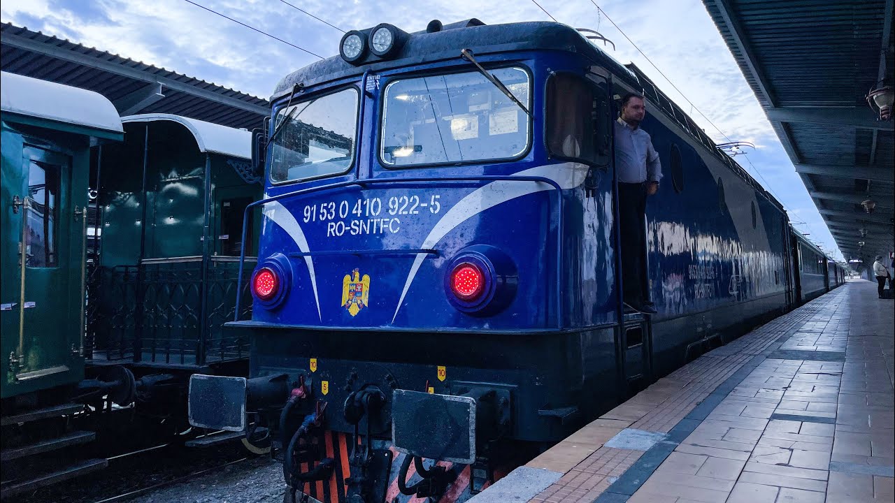[4K60fps]EA 922(dep. București Călători) intră în Gara de Nord la ...