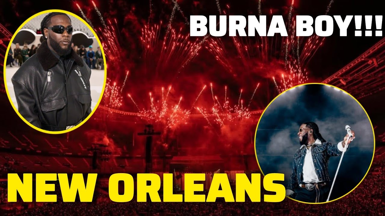 BURNA BOY PERFORMING LIVE AT THE JAZZ FEST IN NEW ORLEANS! - YouTube