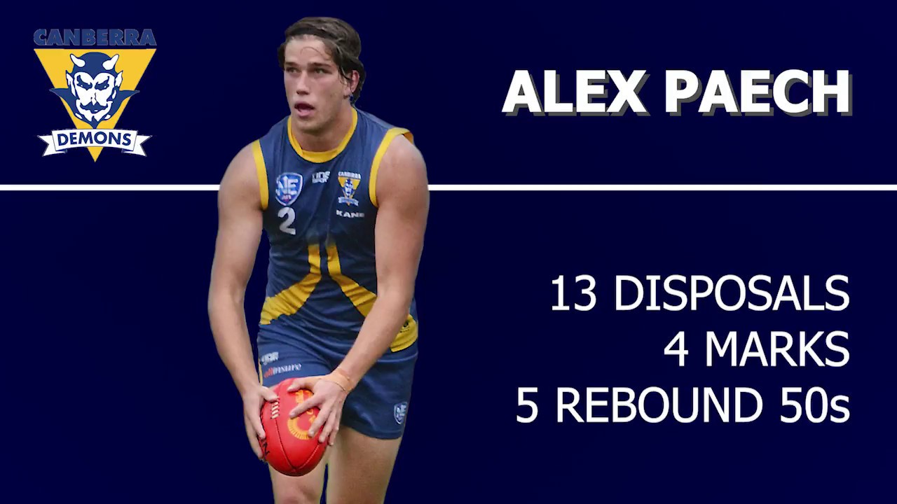2018 Tribal Sport NEAFL Rising Star Nominee: Alex Paech - YouTube