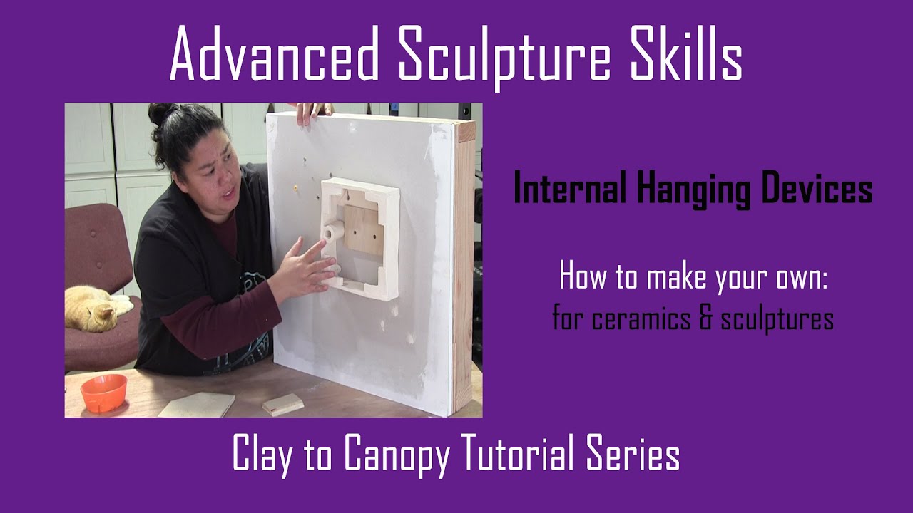 Internal hanging devices: for ceramics & sculpture - how to make your ...