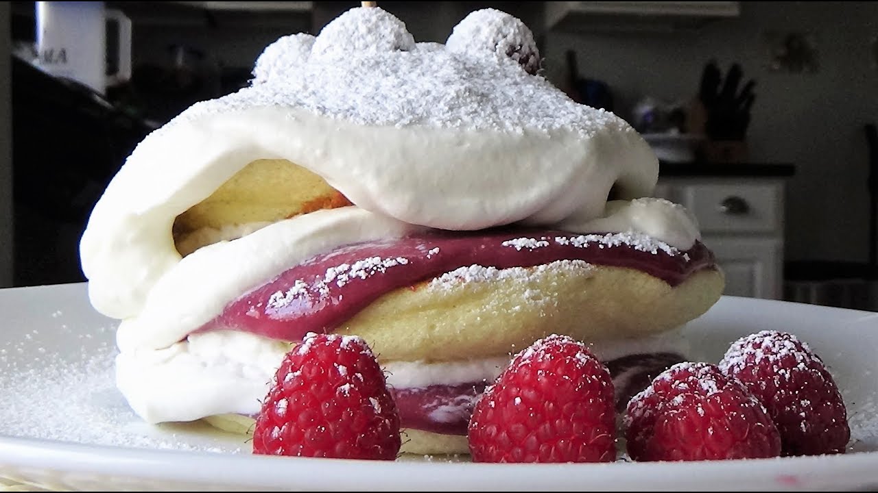 Fluffy Japanese Pancakes - Mother's Day Overload Pancakes - YouTube