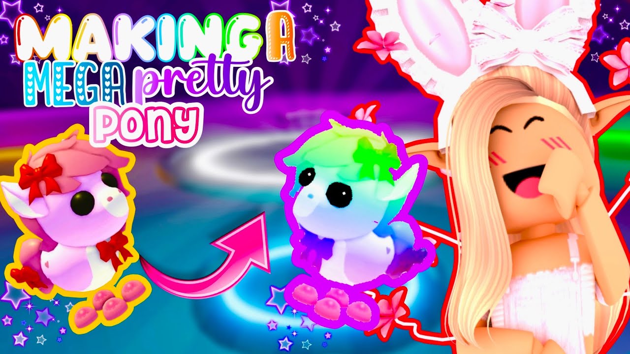 Making A MEGA NEON PRETTY PONY🦄 & Tricks IT TOOK ME DAYS! 😂| 💕 ...