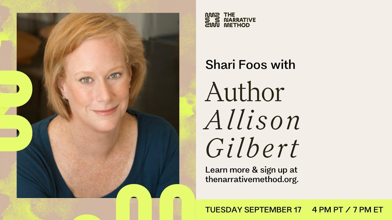 TNM Talks: Allison Gilbert in Conversation with TNM Founder Shari Foos ...