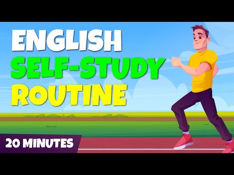 20 Minutes To Practice English | English Self-Study Routine - YouTube
