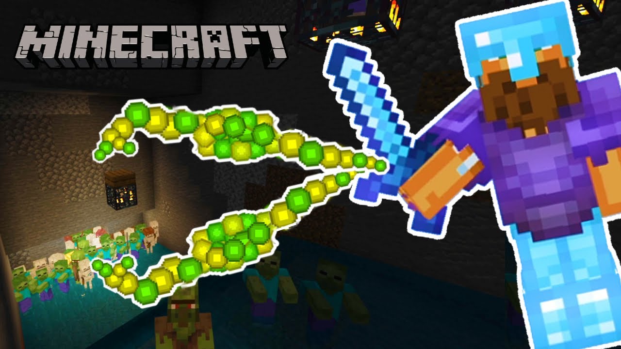 How to Build A Simple Double Spawner Mob/Xp Farm! (first day build)MCPE ...