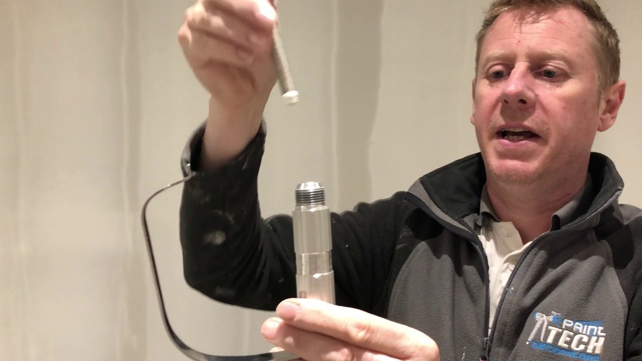 Changing the gun filter tritech T360 gun - YouTube