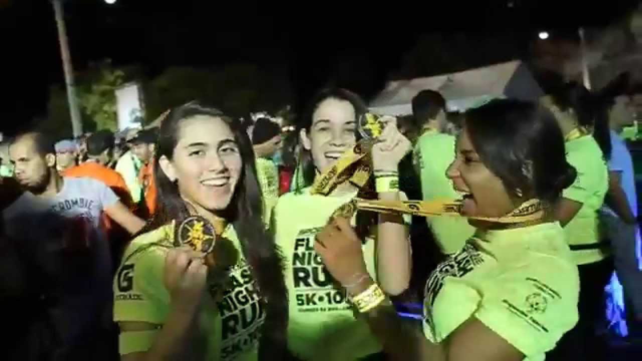 Sportline América Flash Night Run - YouTube