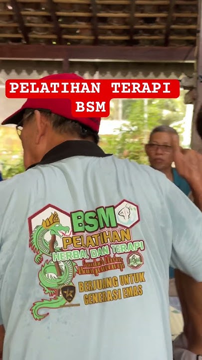 Pelatihan herbal dan Terapi BSM - YouTube