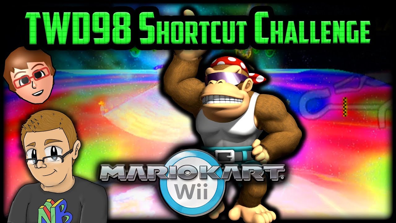 Mario Kart Wii Shortcuts - Nathaniel Bandy vs TWD98 Shortcut Challenge ...