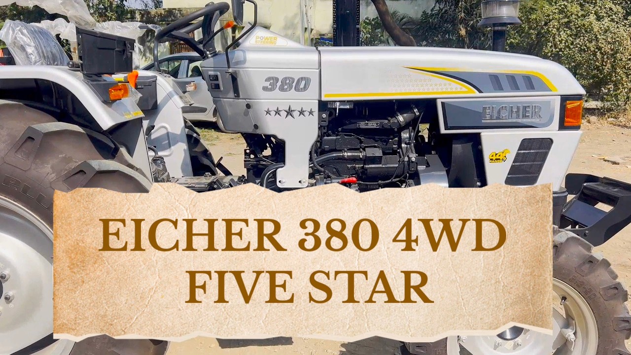 EICHER 380 4WD 5 STAR 4WD | EICHER 380 44 HP 💪 | EICHER 380 4x4 RAHUL ...