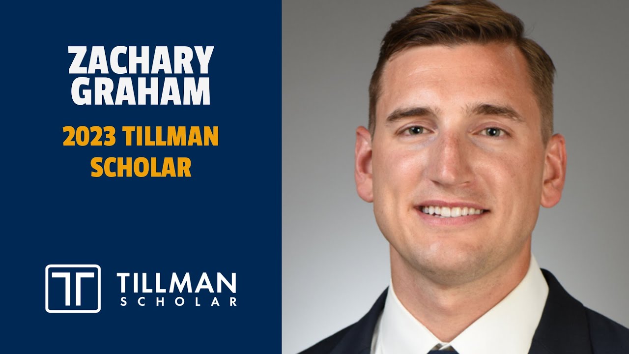 Zachary Graham | 2023 Tillman Scholar - YouTube
