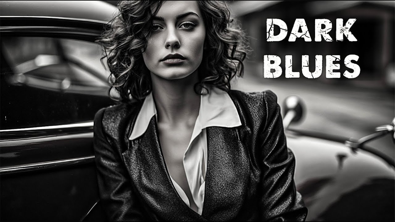 Dark blues music brings a deep feeling, immersed in beautiful melodies ...
